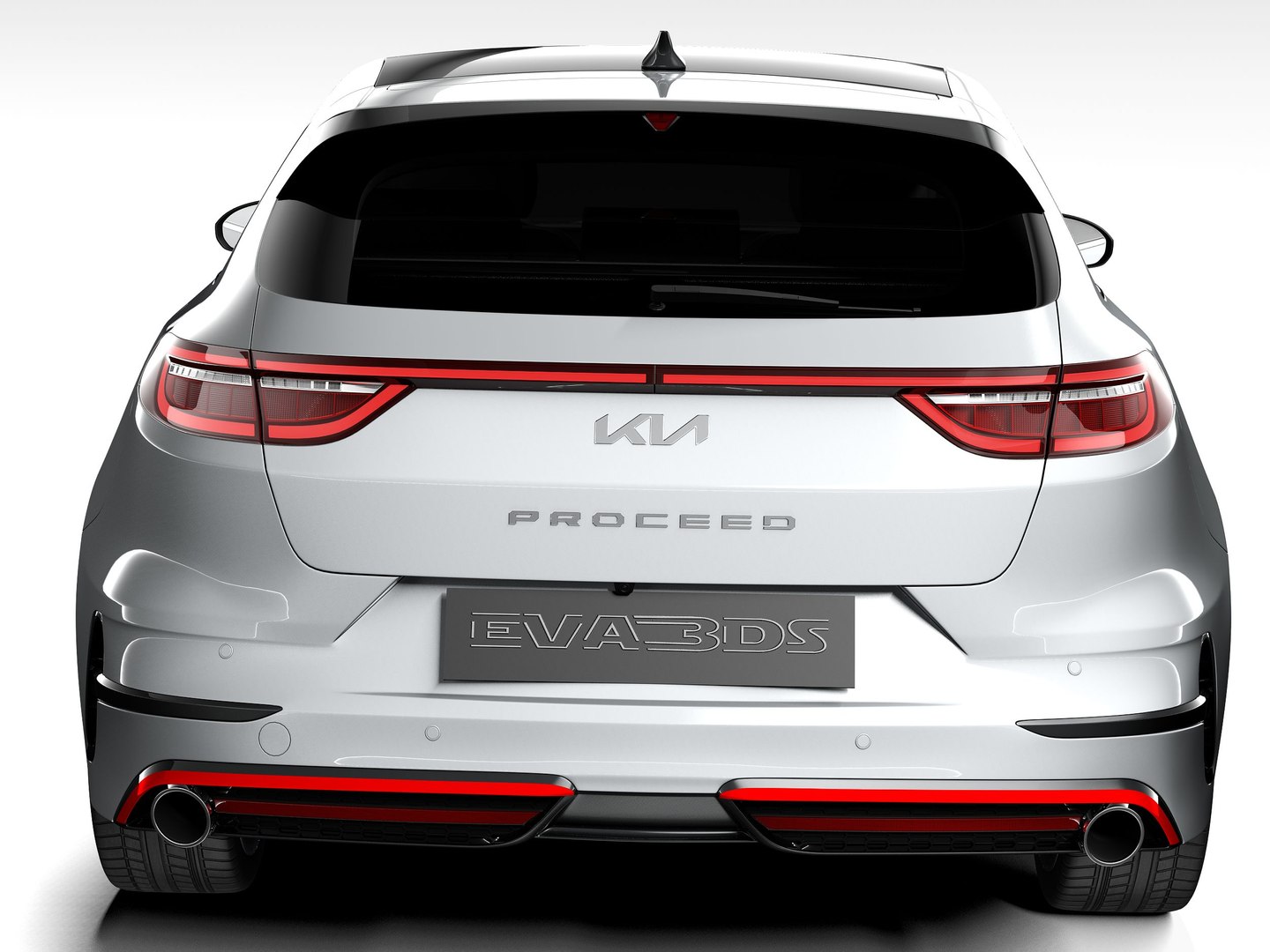 Kia ProCeed GT 2022 Model - TurboSquid 1839983