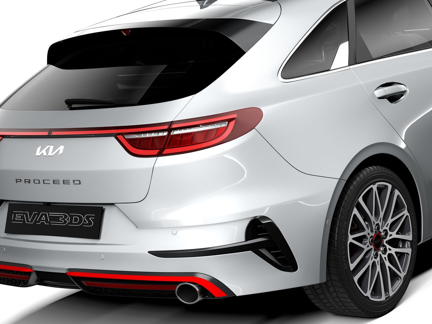 Kia ProCeed GT 2022 Model - TurboSquid 1839983