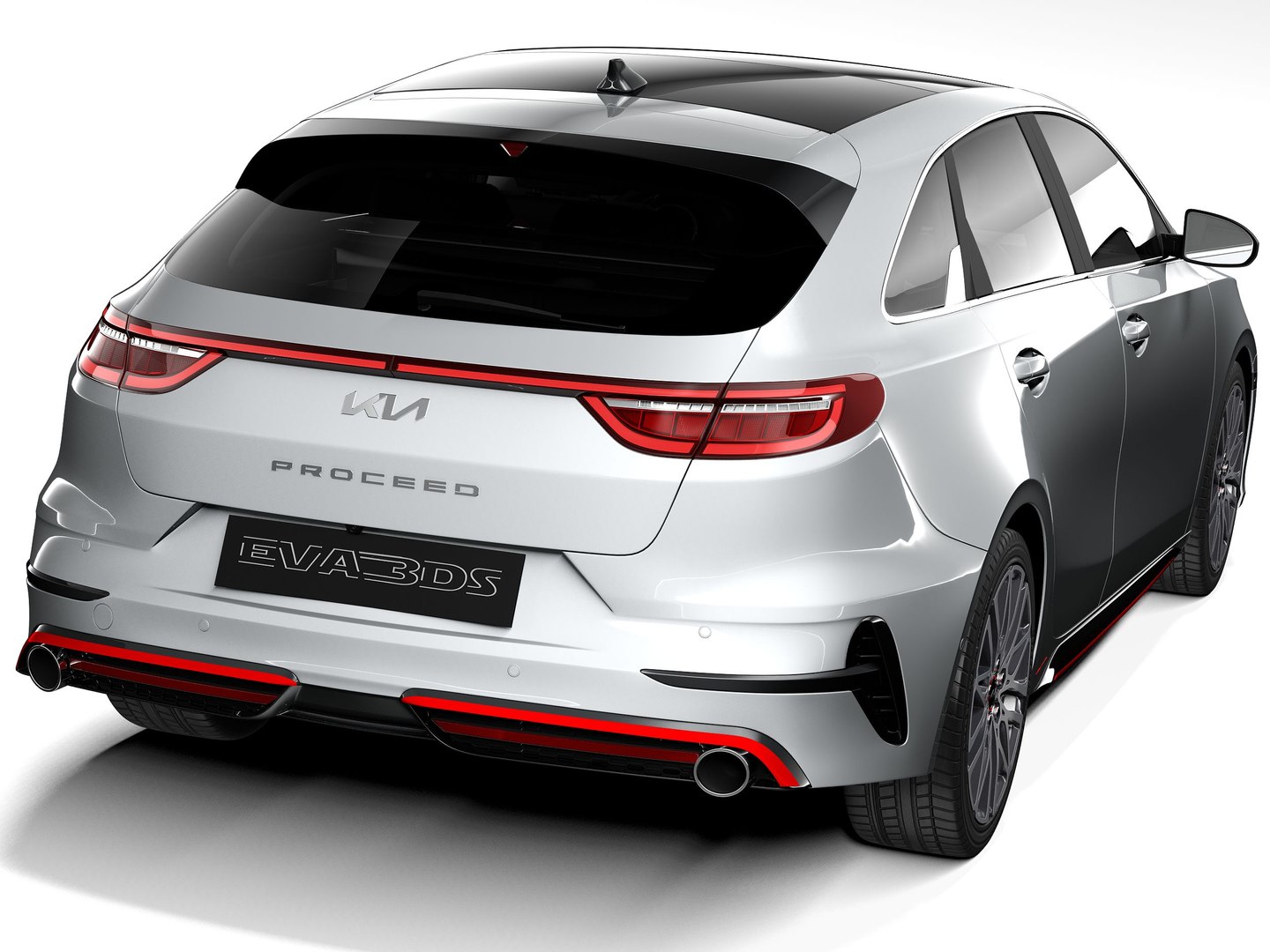 Kia ProCeed GT 2022 Model - TurboSquid 1839983
