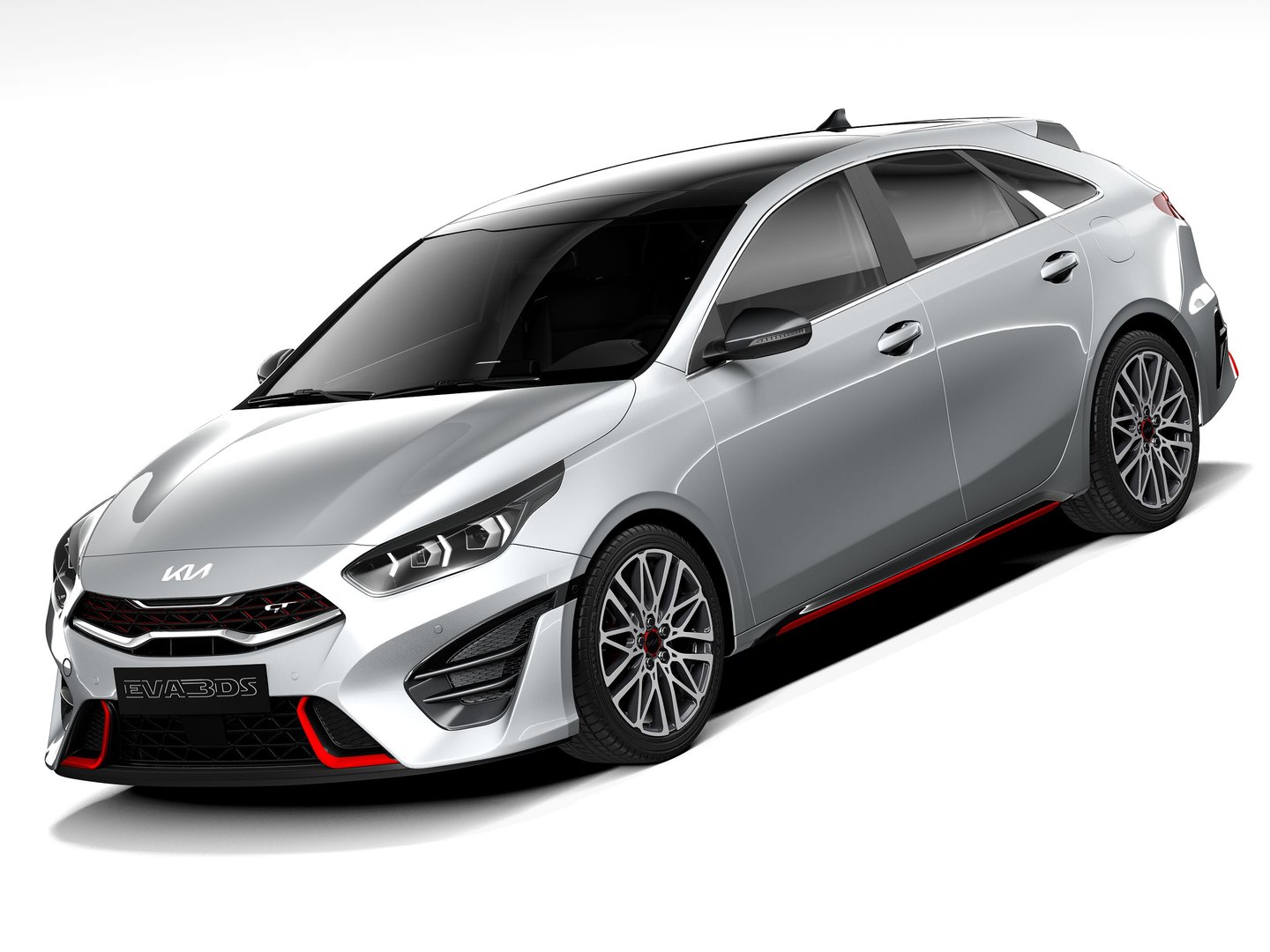 Kia ProCeed GT 2022 Model - TurboSquid 1839983