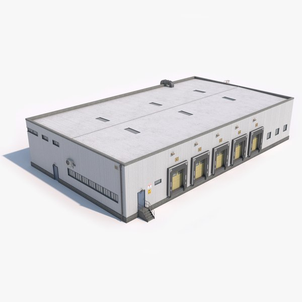 Factory 3D model - TurboSquid 1368553