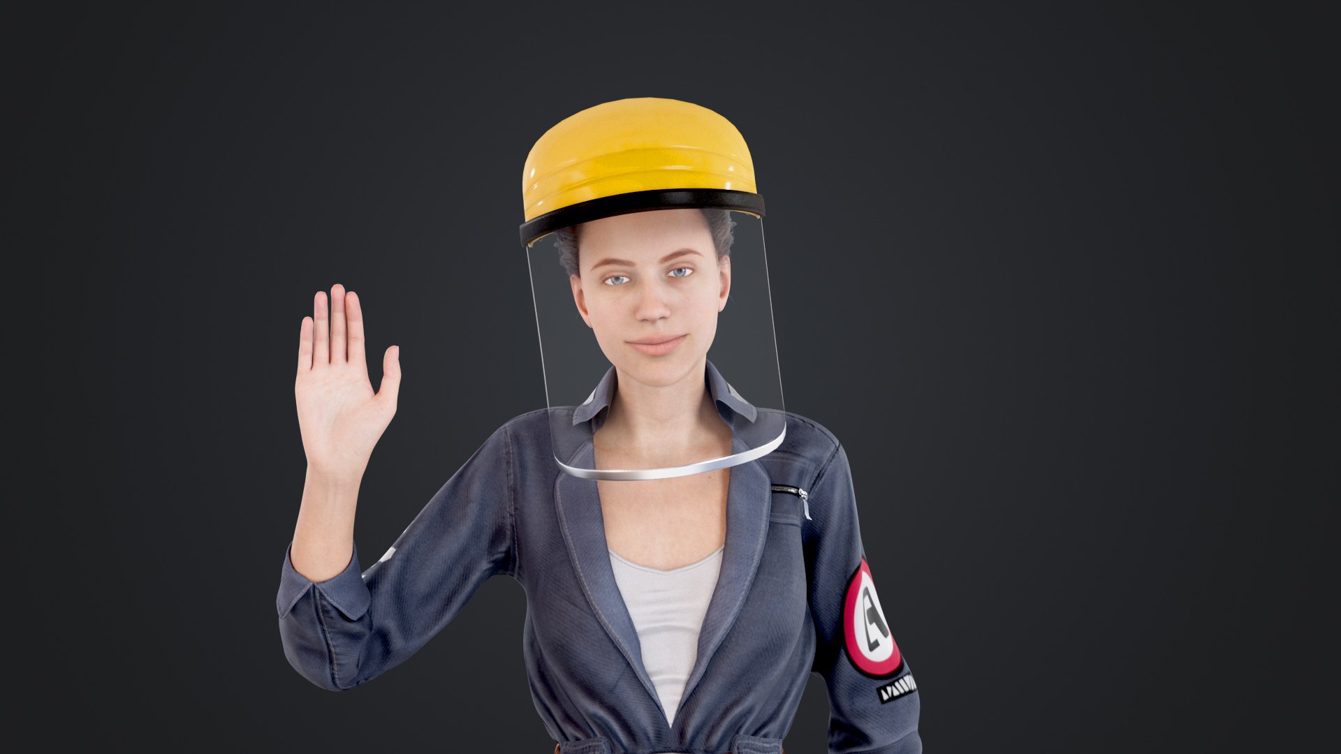 3D Female Workers Model - TurboSquid 2421097