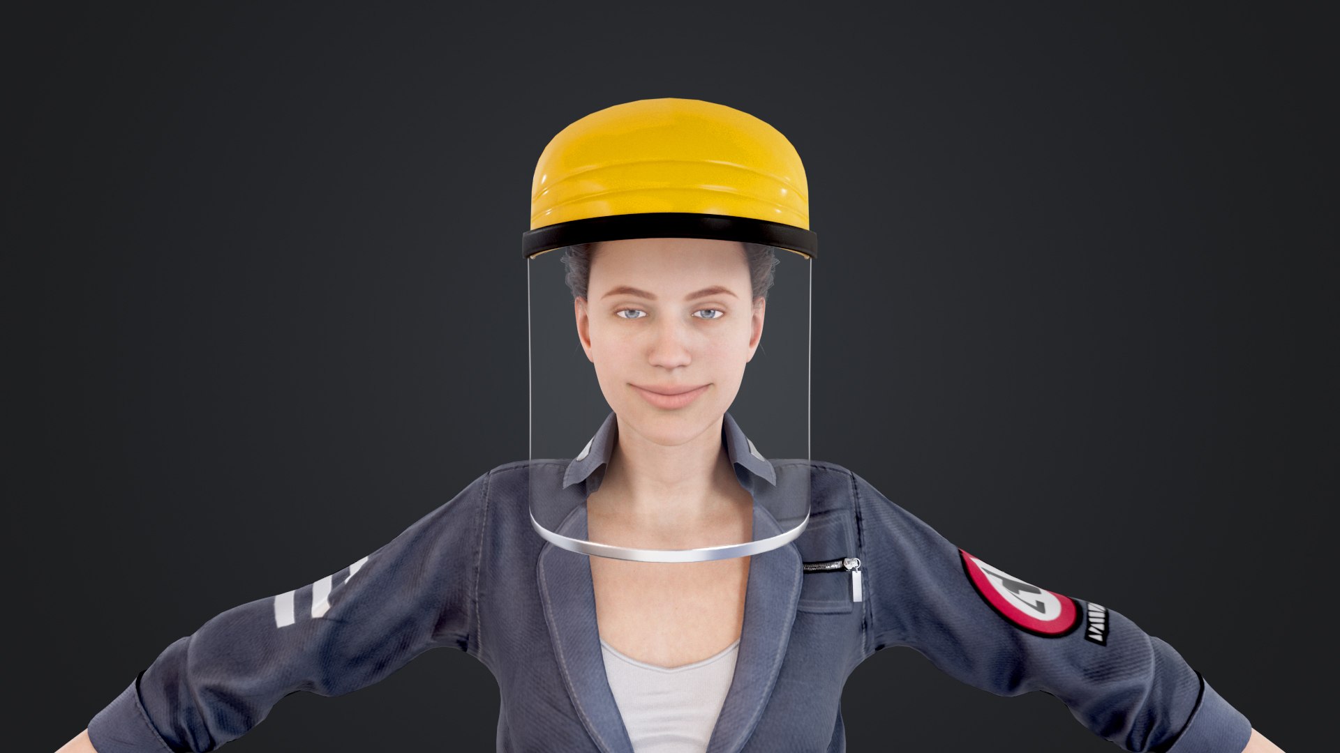 3D Female Workers Model - TurboSquid 2421097