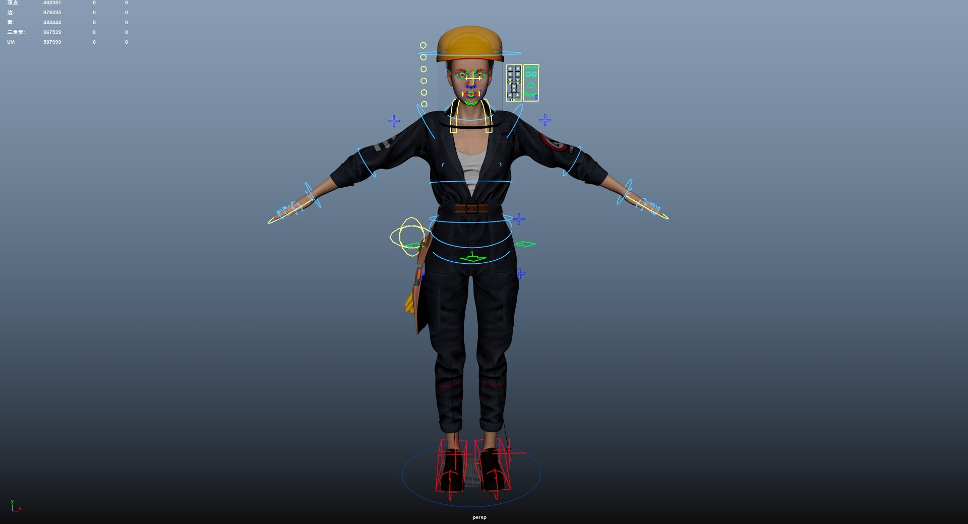 3D Female Workers Model - TurboSquid 2421097