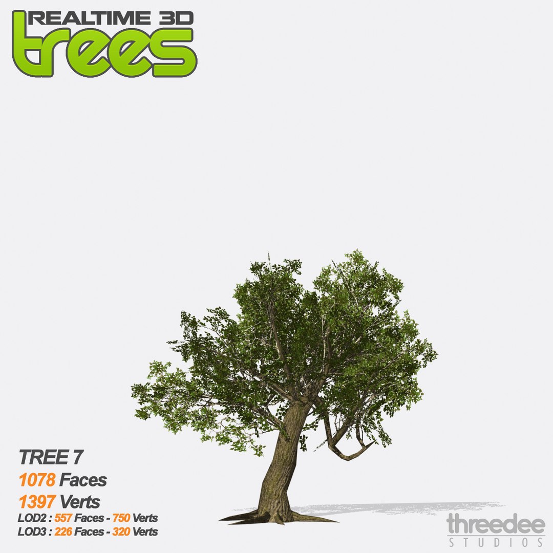 3ds max realtime trees xl
