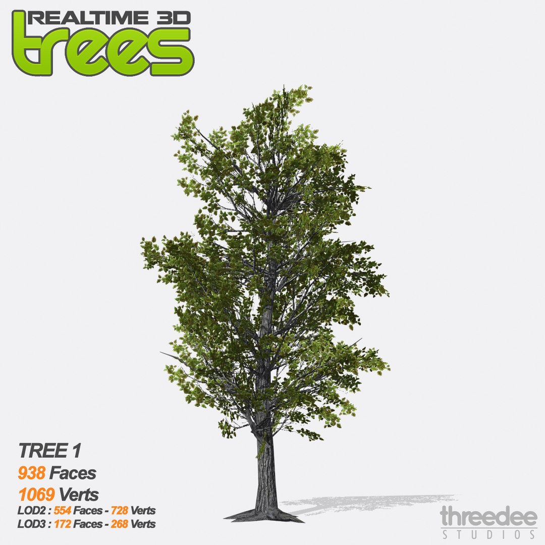 3ds max realtime trees xl