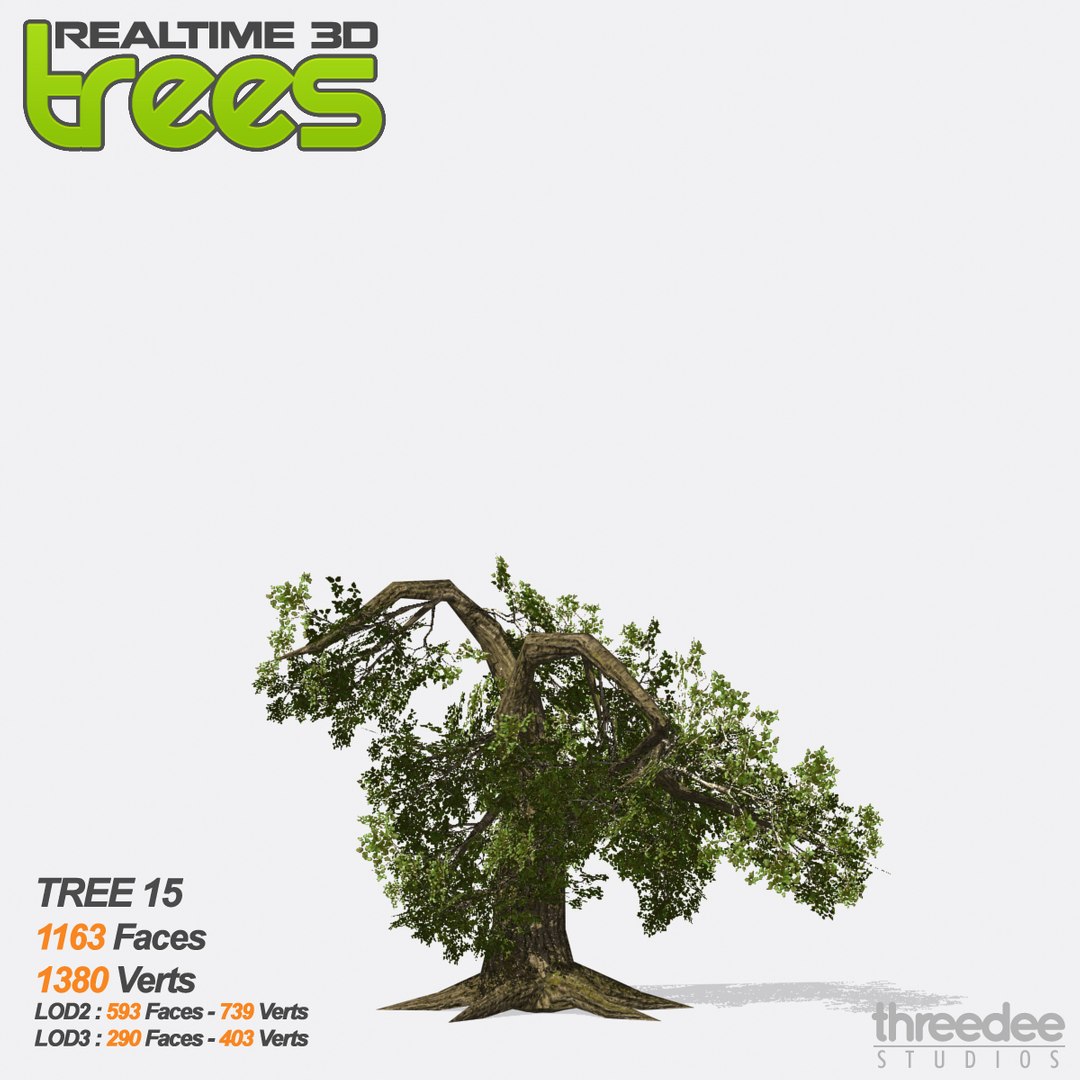 3ds max realtime trees xl