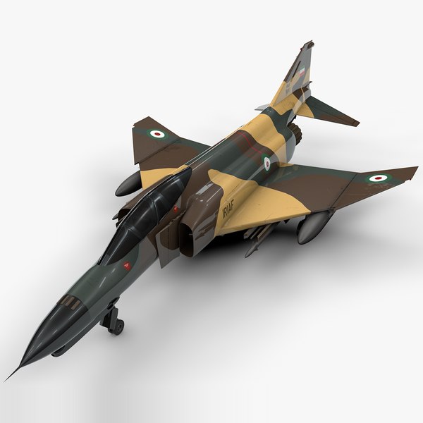 McDonnell Douglas F-4 Phantom IRIAF L1184 3D-Modell - TurboSquid 1672689