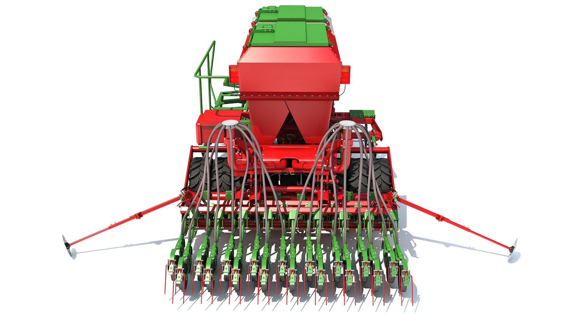Seed Seeder Trailed 3D - TurboSquid 1668979