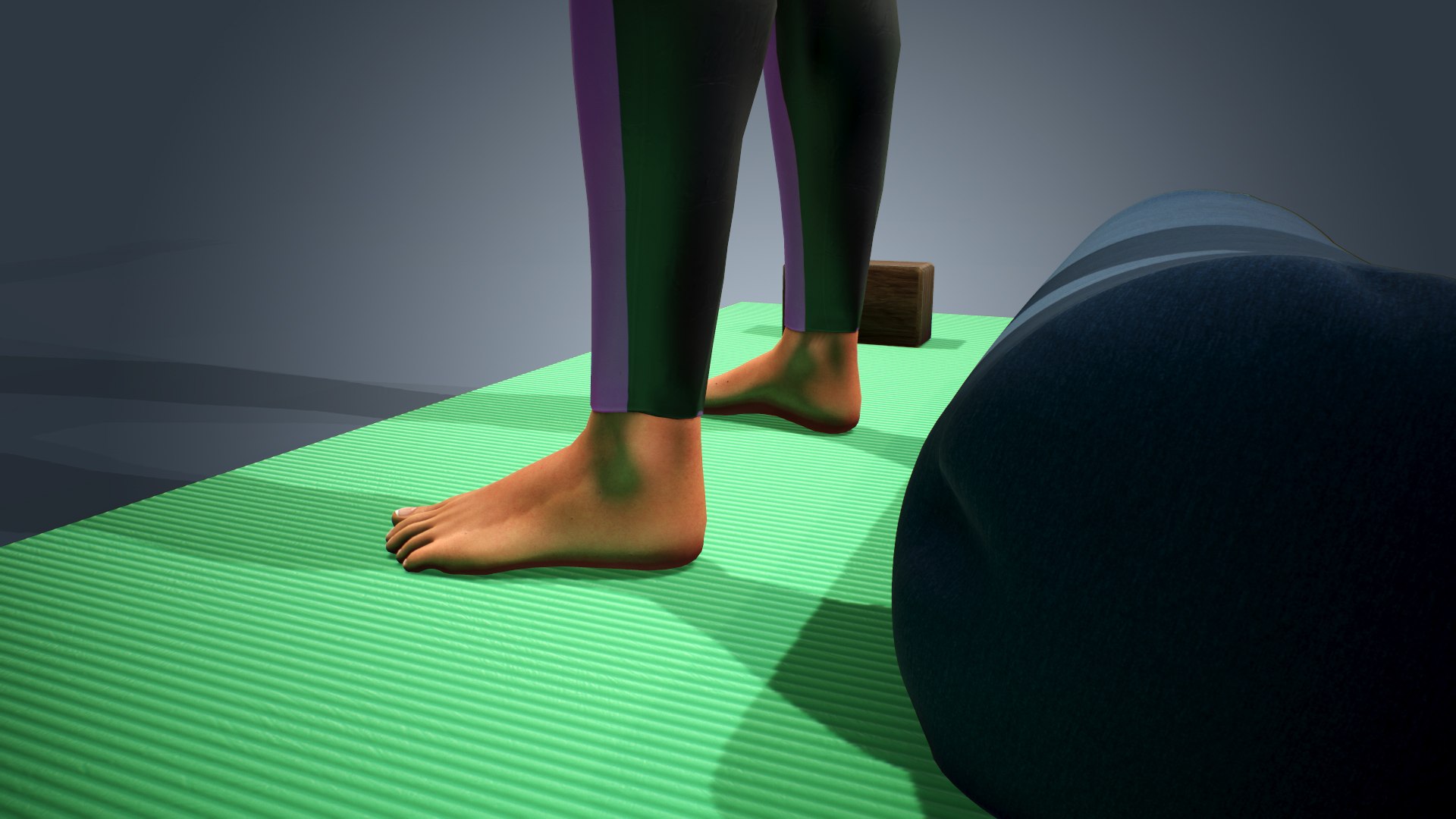 Yoga Pose 3D Model - TurboSquid 1595638