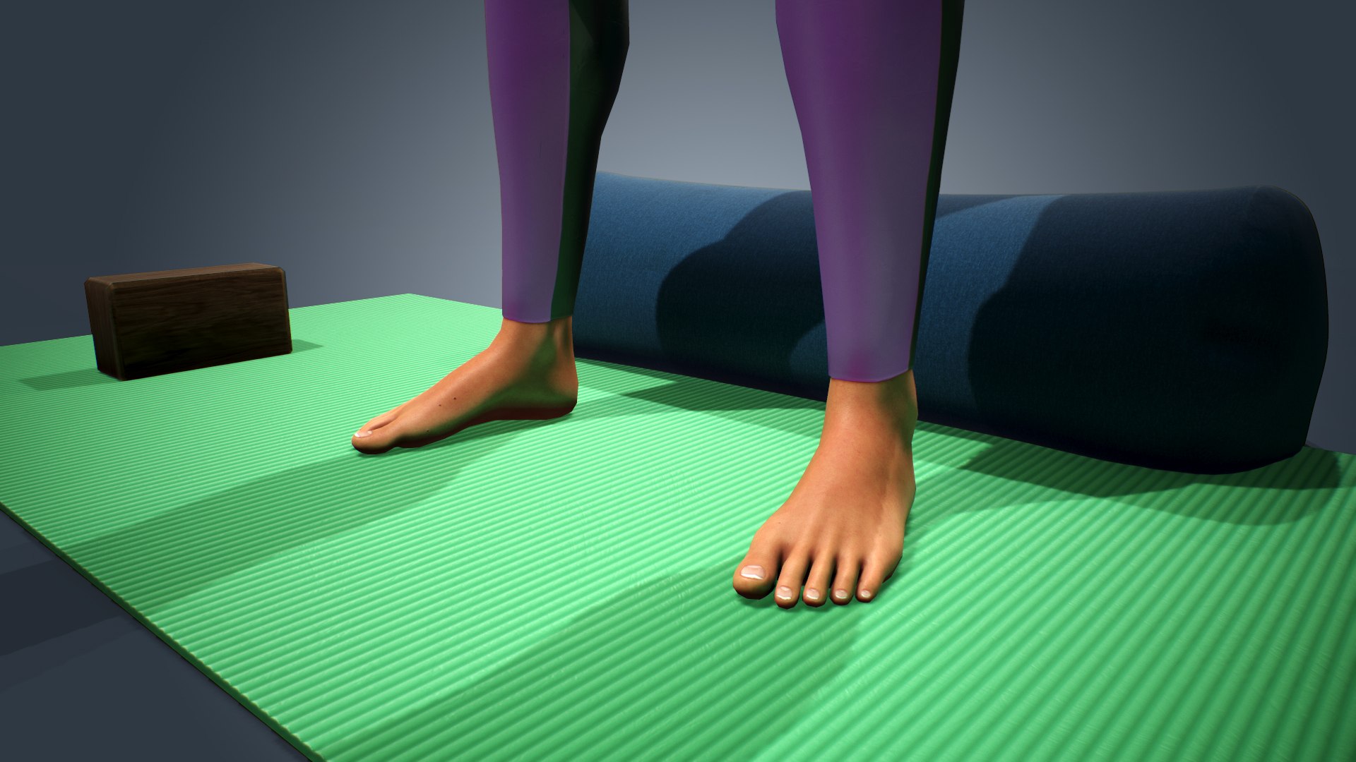 Yoga Pose 3D Model - TurboSquid 1595638