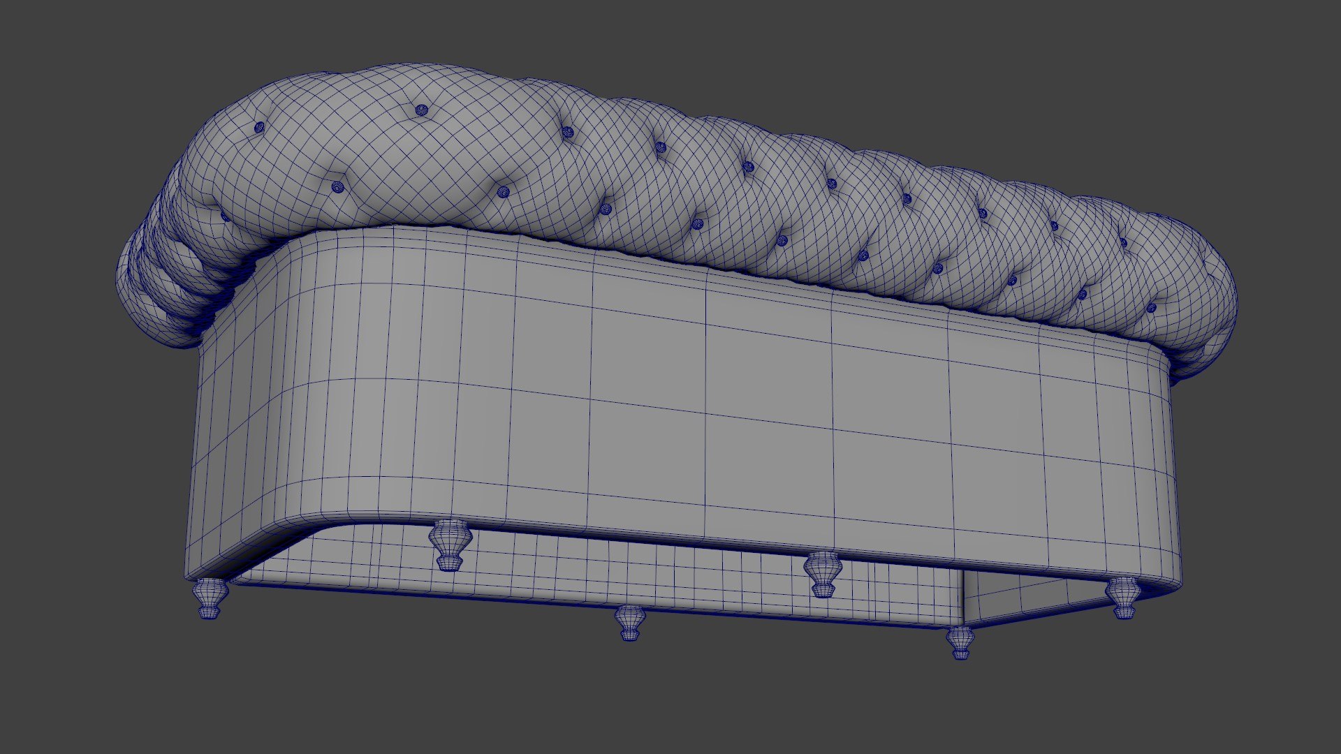 Chesterfield 6 Versions 3D Model - TurboSquid 1554860