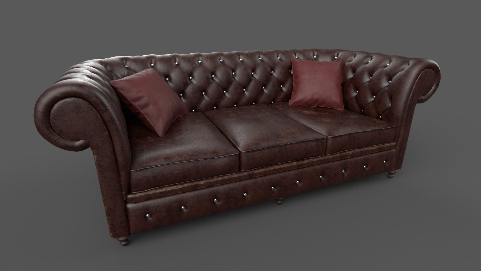 Chesterfield 6 Versions 3D Model - TurboSquid 1554860