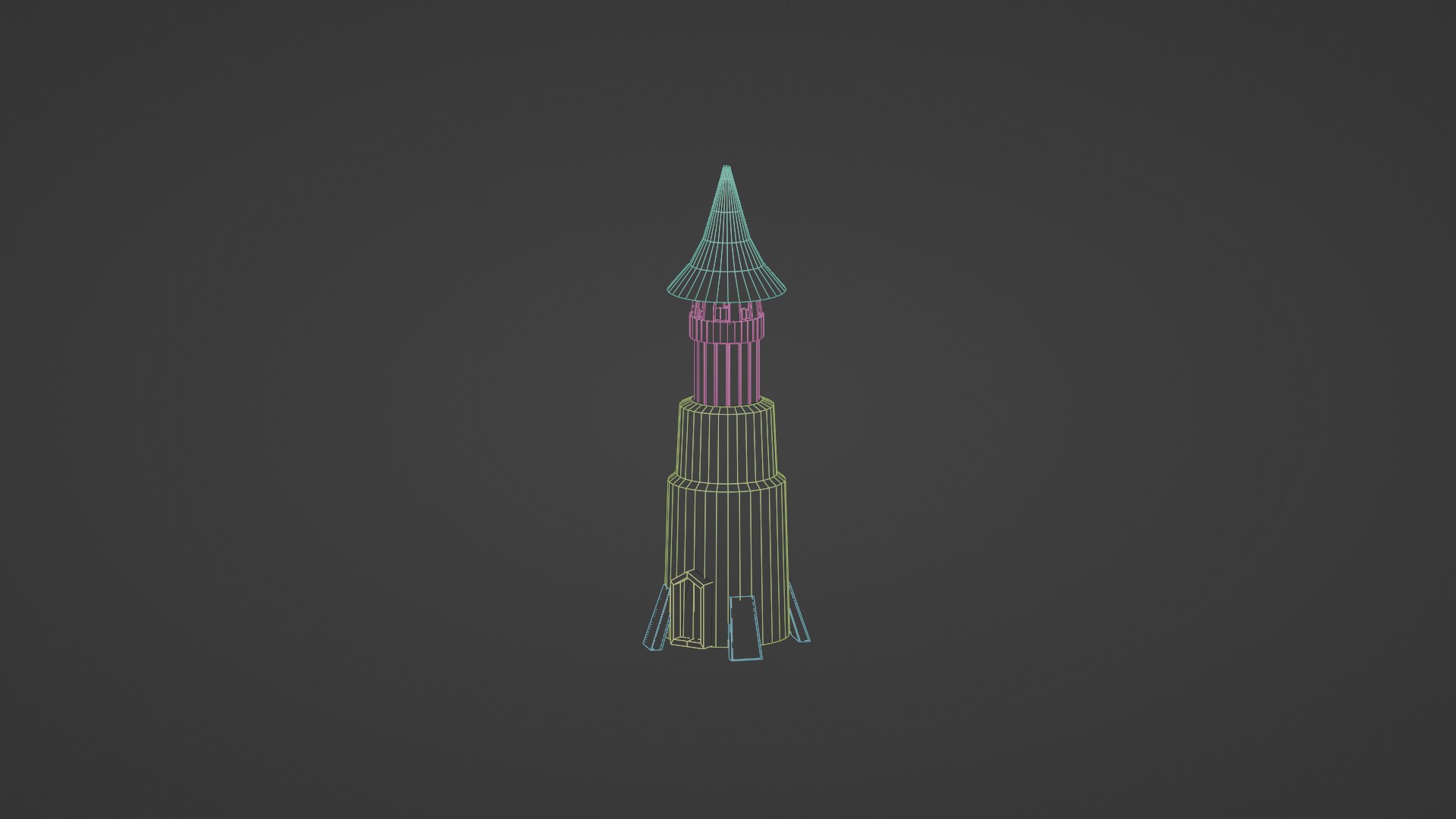 3D TOWER Model - TurboSquid 2203481