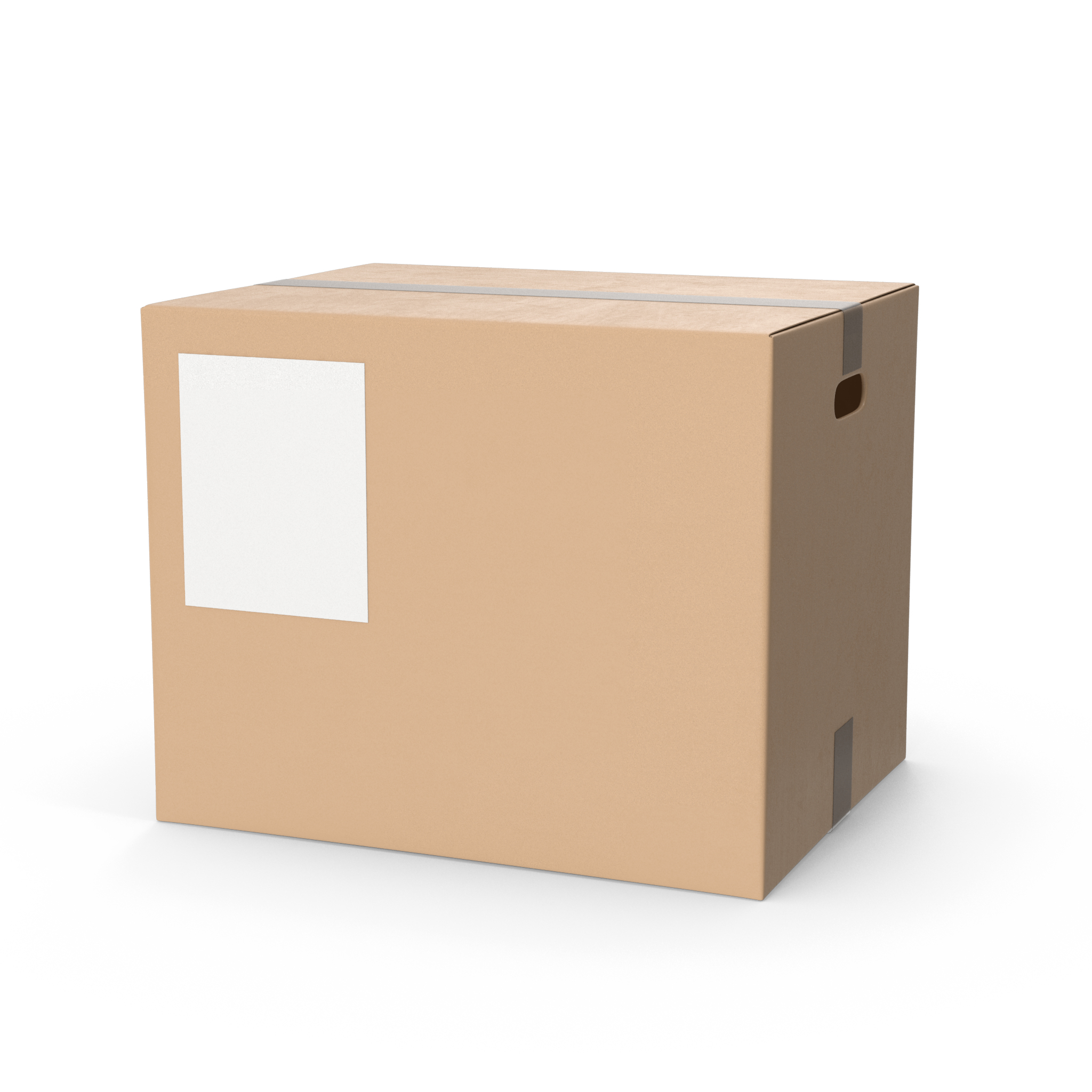 modelo 3d Cardboard Box - TurboSquid 2066626