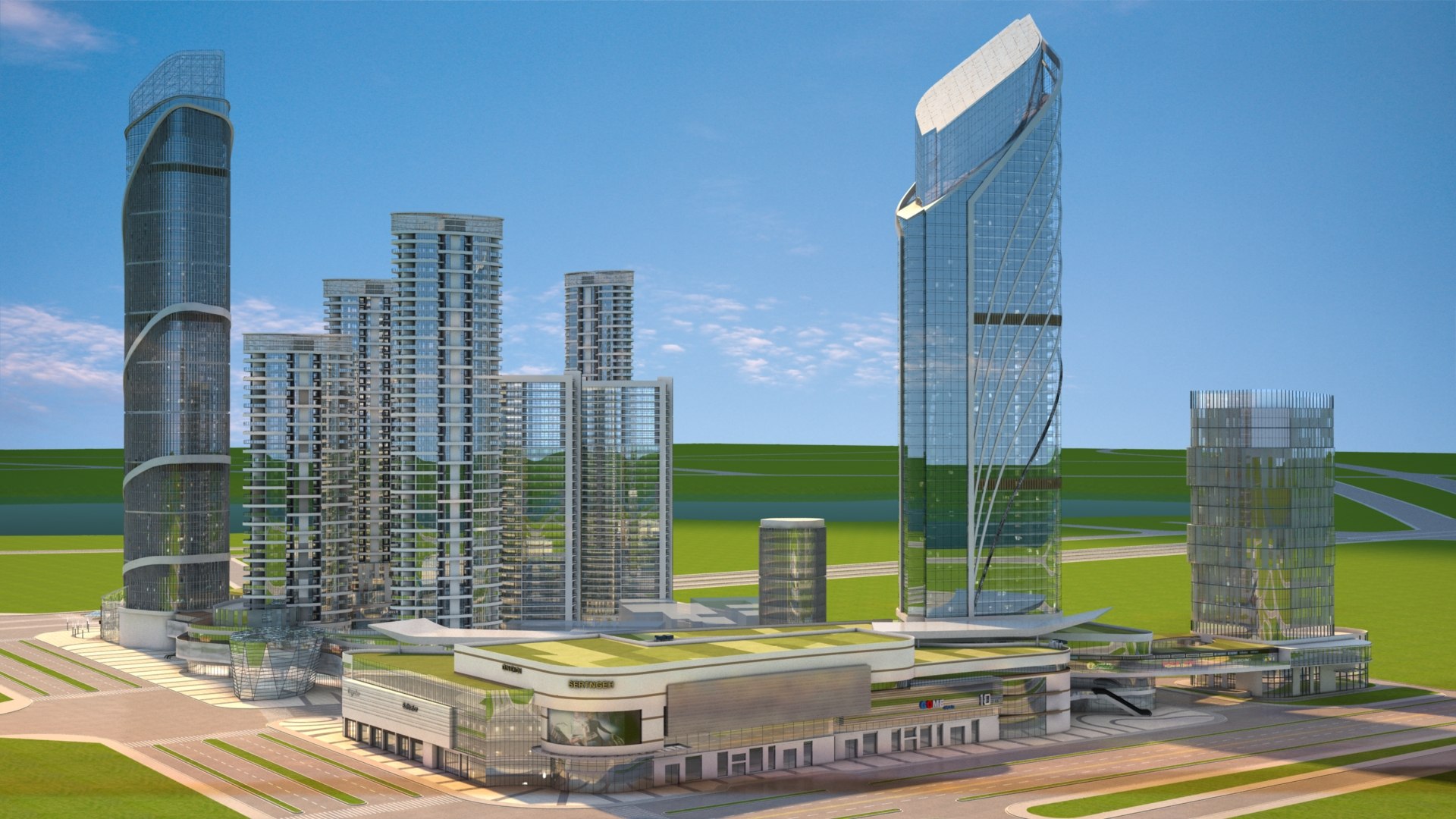 Cityscape 11 3D - TurboSquid 2075085