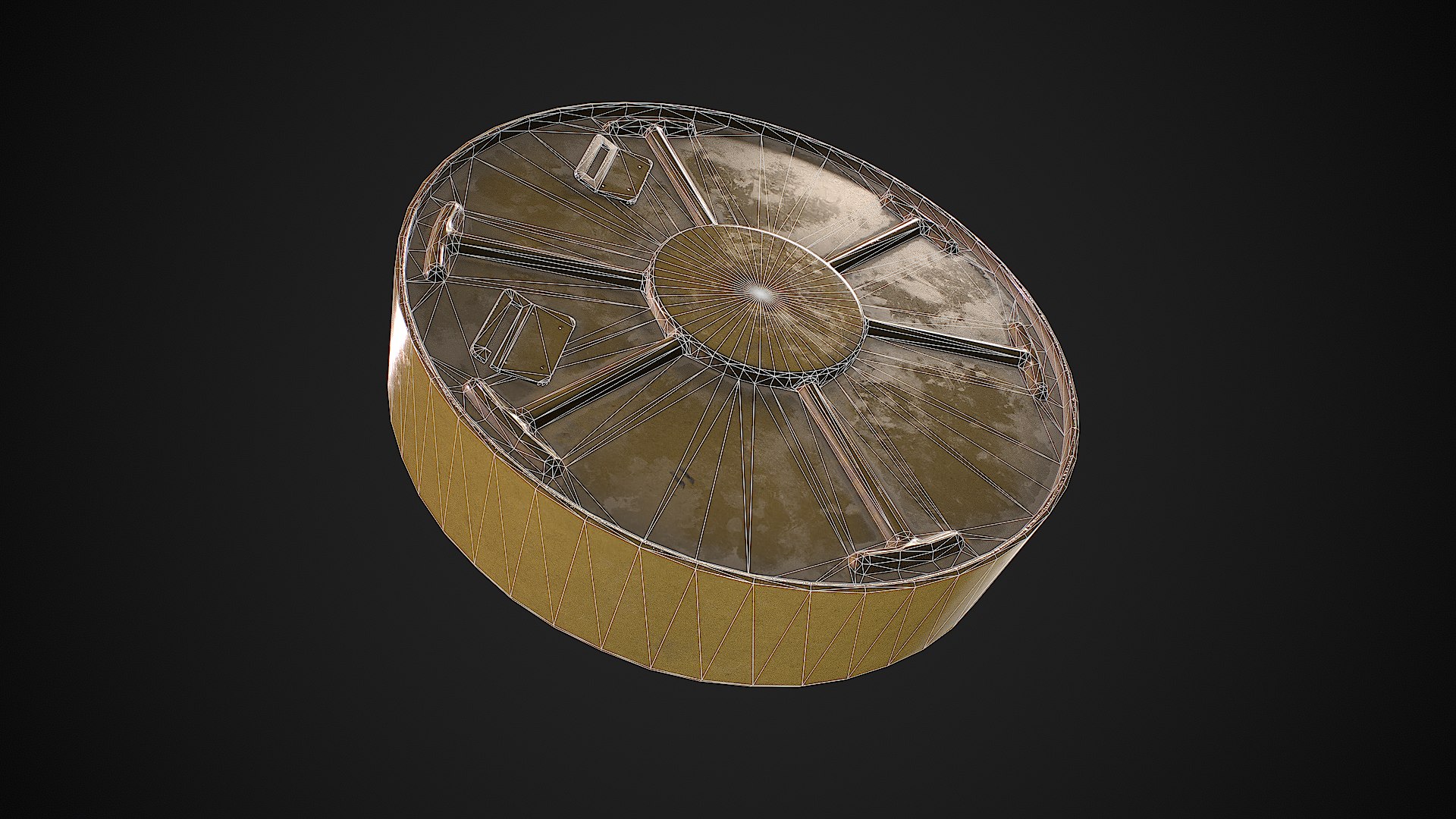 3D Soviet Anti-tank Blast Landmine TM-62M Low-poly Model - TurboSquid ...