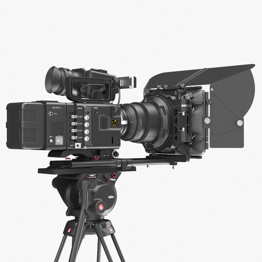 realistic sony cinealta 4k obj
