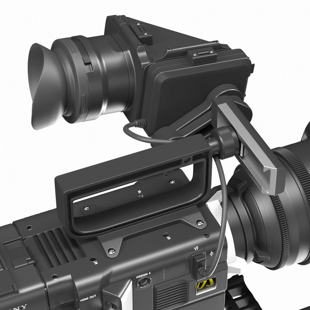 realistic sony cinealta 4k obj