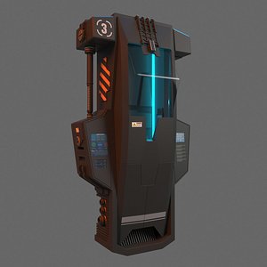 3D model Hypersleep Chamber ALIEN - TurboSquid 1811912