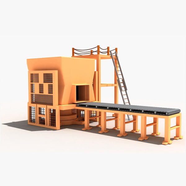 Animated Conveyor Belt 3D Models for Download | TurboSquid