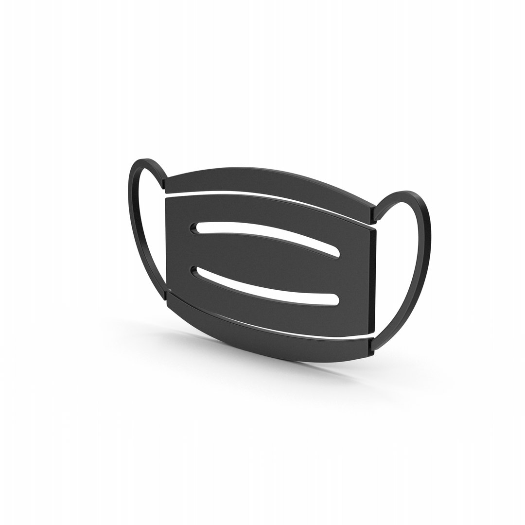 3D Symbol Virus Mask - TurboSquid 1851997