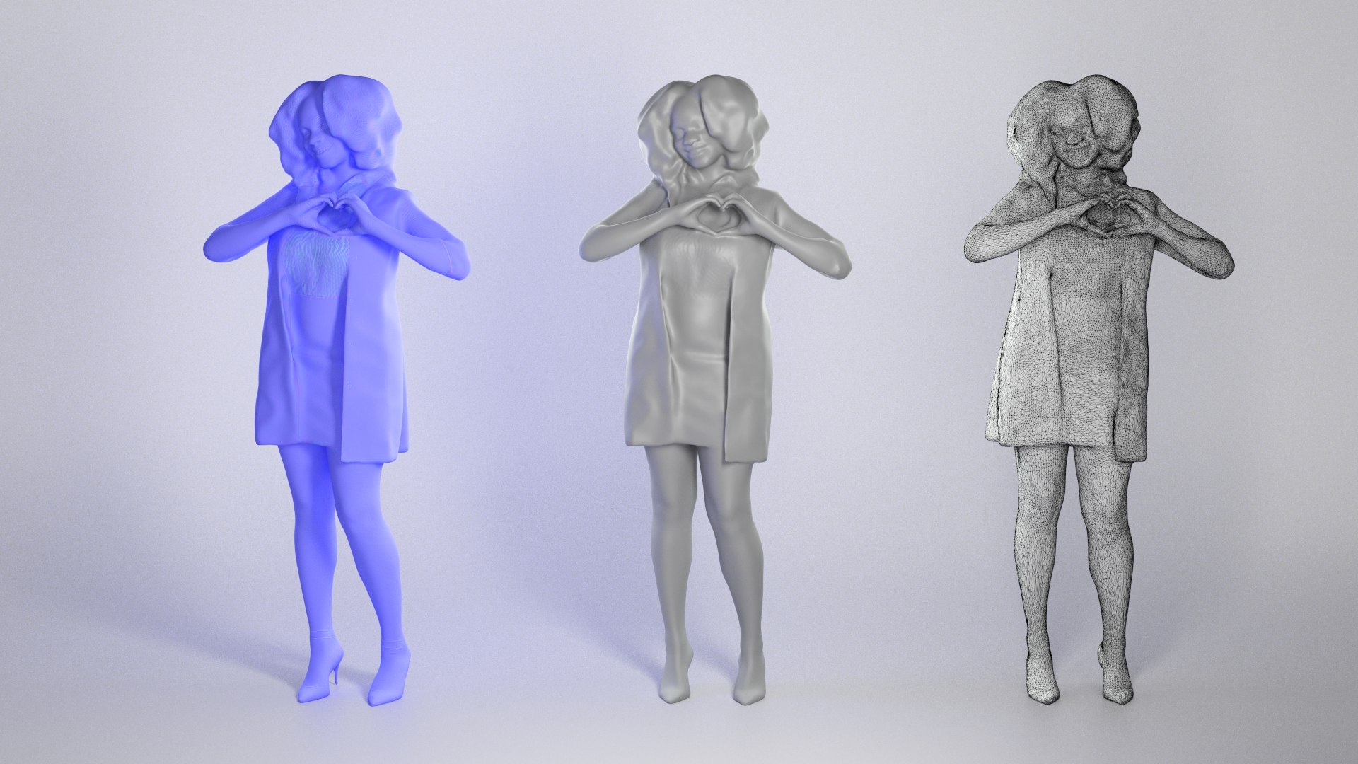 3D Human Young Woman Medical - TurboSquid 1622353