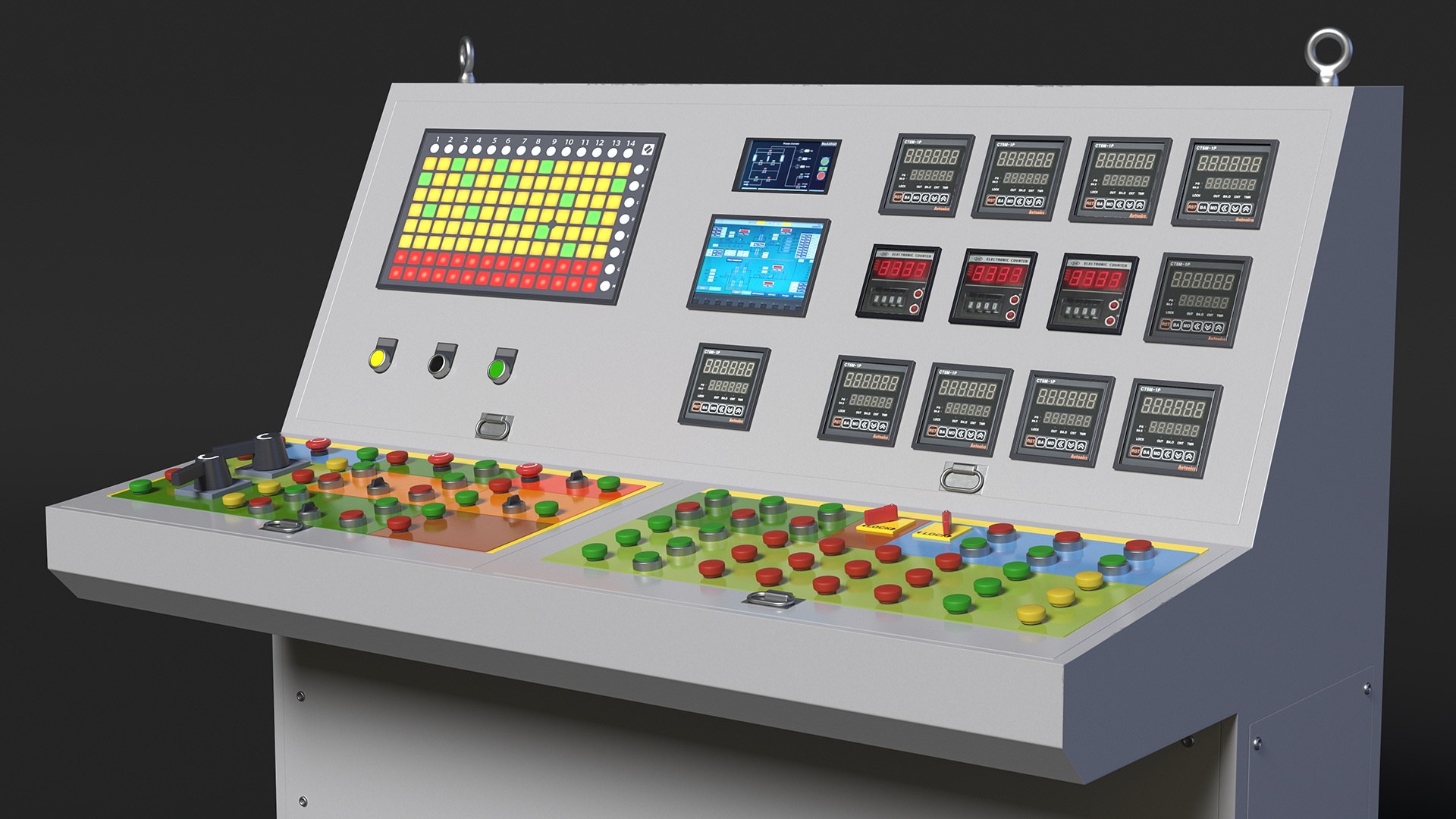 Computer Center Abak 3D - TurboSquid 2127131