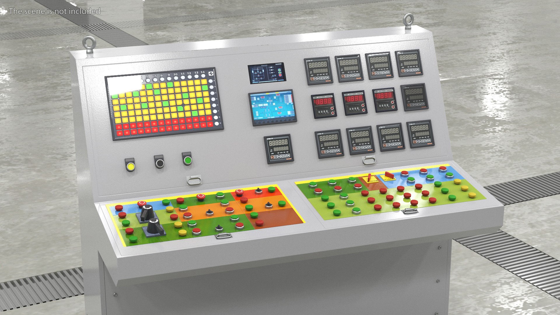 Computer Center Abak 3D - TurboSquid 2127131