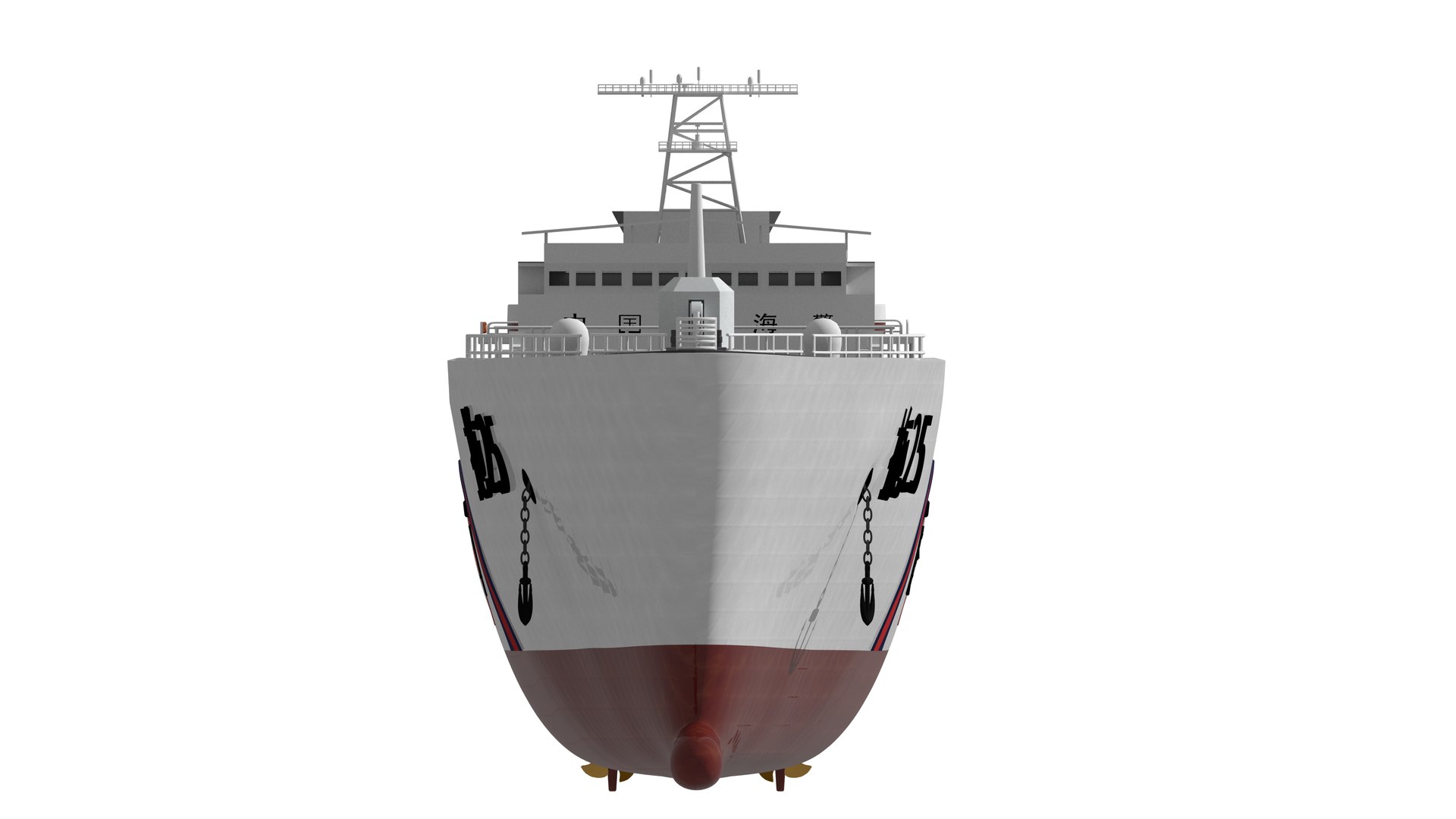 3D Model China Coast Guard - Tug 25 - TurboSquid 2334672
