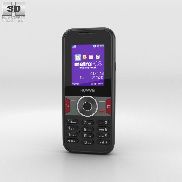 modelo 3d Huawei Pal Black - TurboSquid 1256999