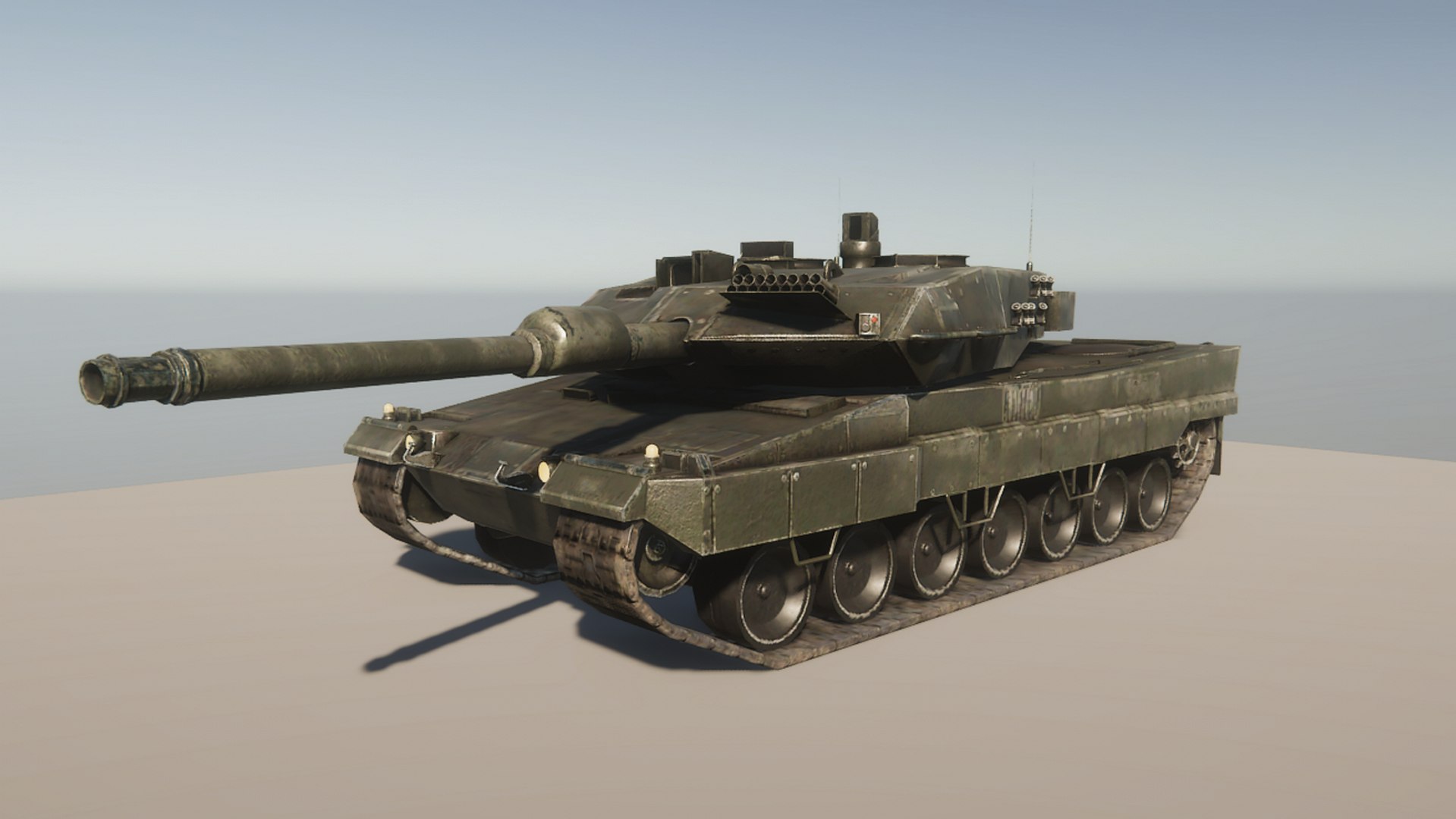 Leopard 2a6 3D Model - TurboSquid 1300899