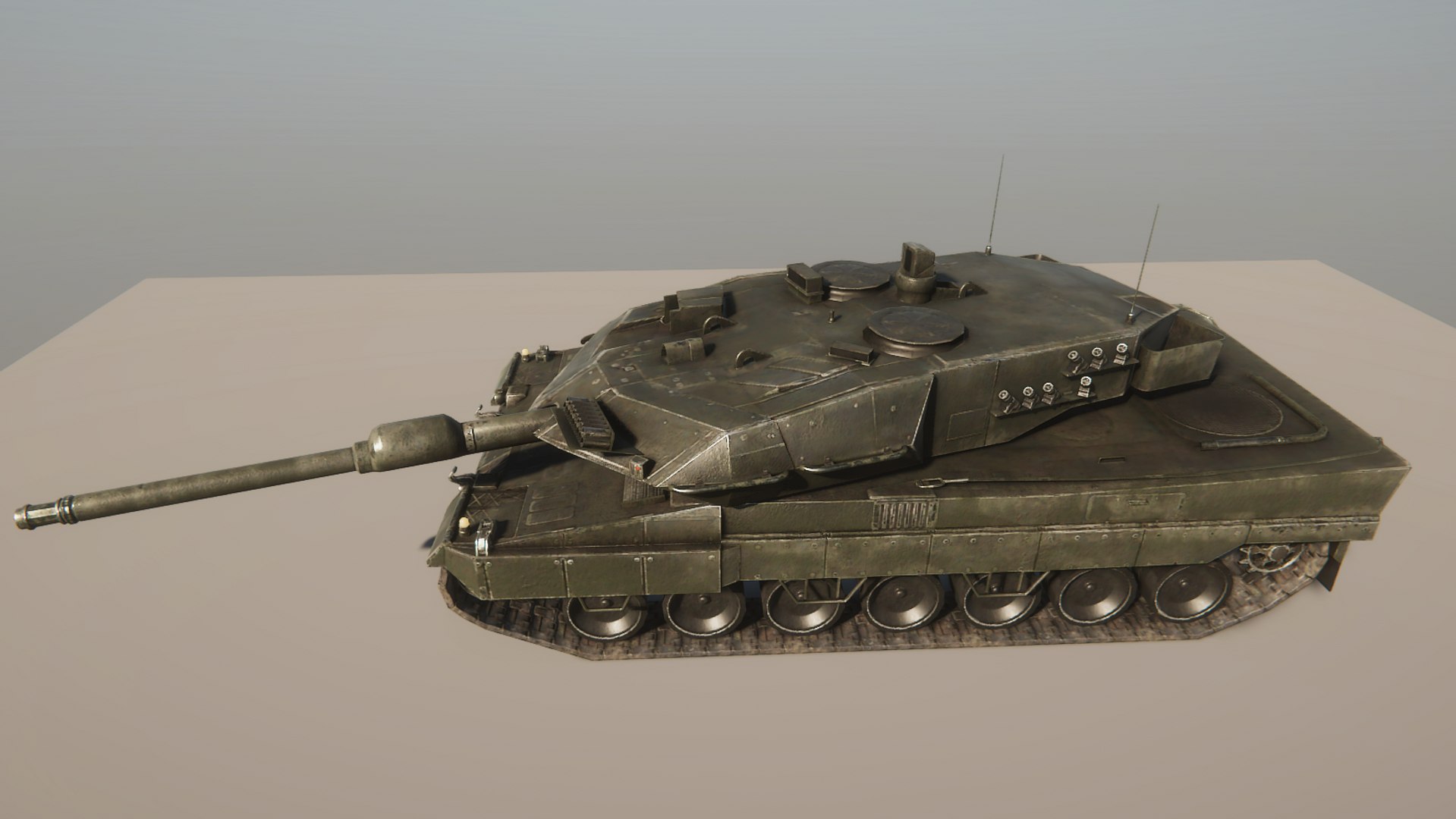 Leopard 2a6 3D Model - TurboSquid 1300899