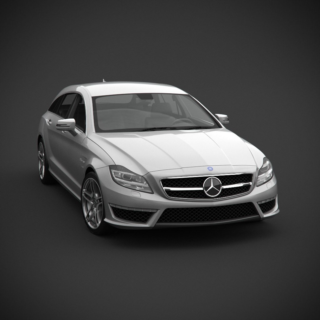 3d Mercedes-benz Amg Cls63 Shooting
