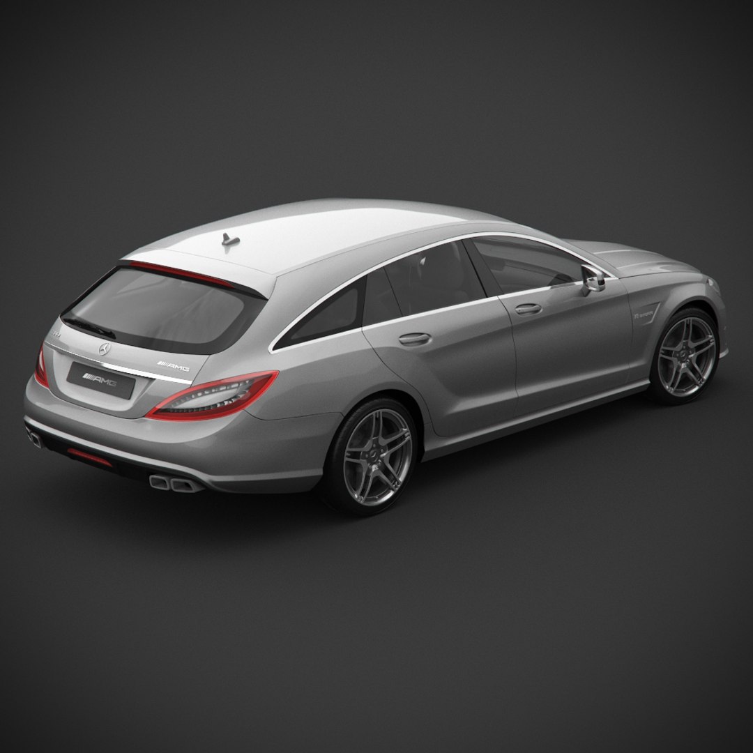 3d Mercedes-benz Amg Cls63 Shooting