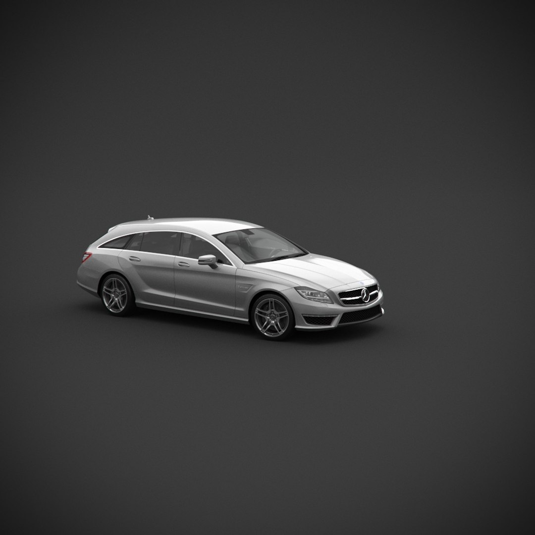 3d Mercedes-benz Amg Cls63 Shooting