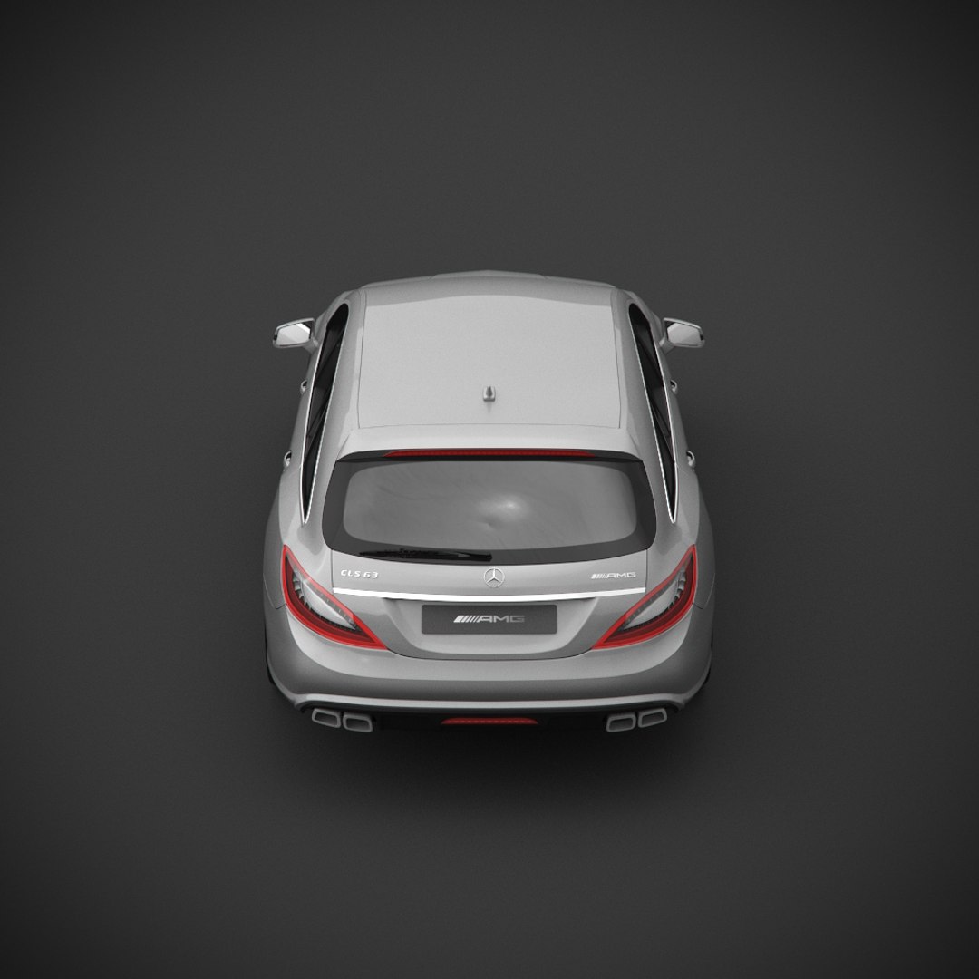 3d Mercedes-benz Amg Cls63 Shooting