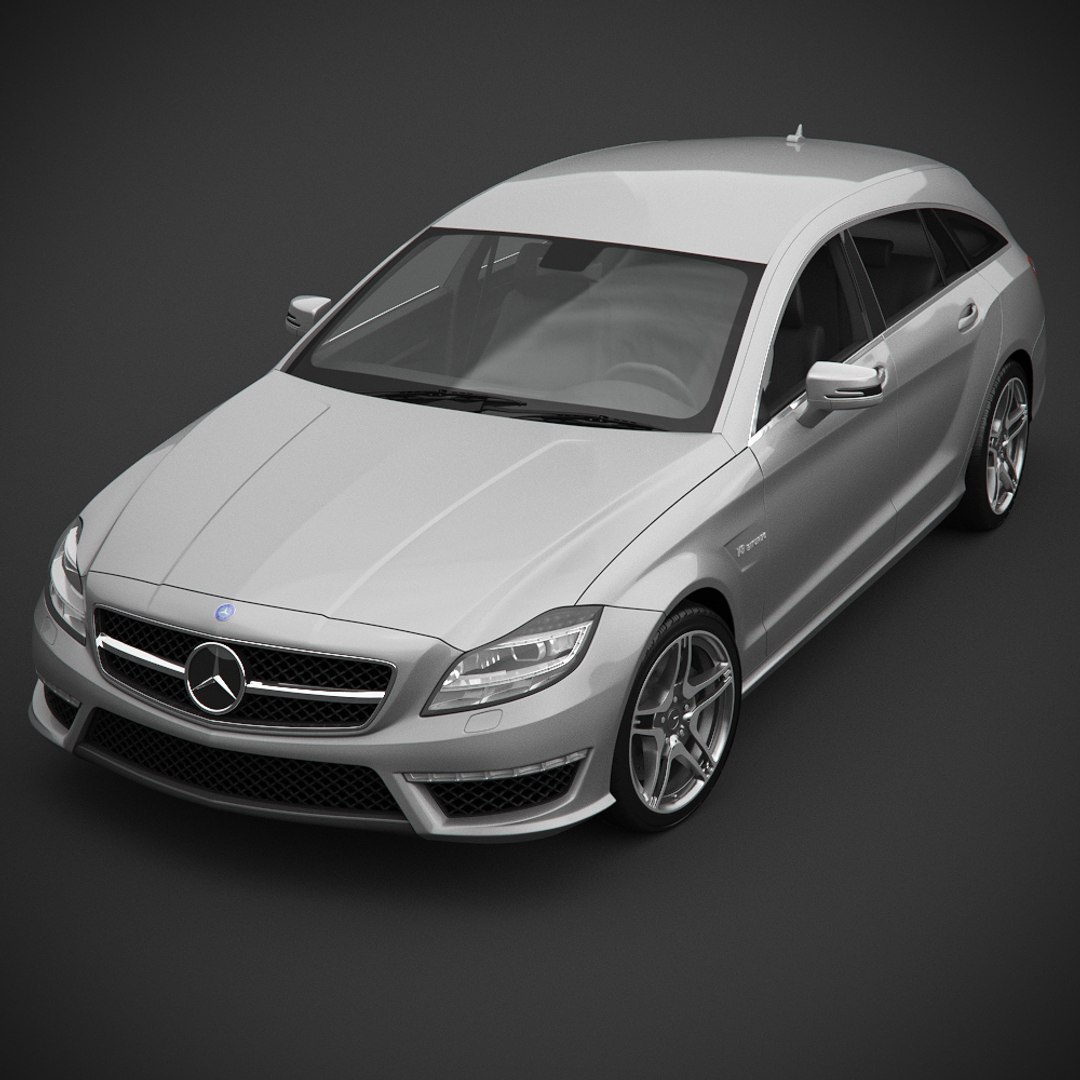 3d Mercedes-benz Amg Cls63 Shooting