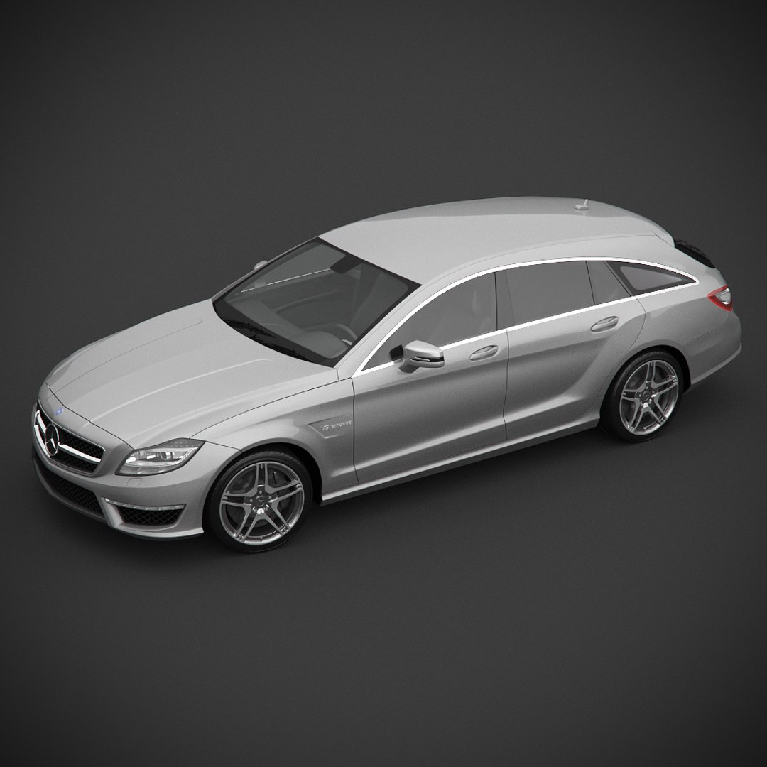 3d Mercedes-benz Amg Cls63 Shooting