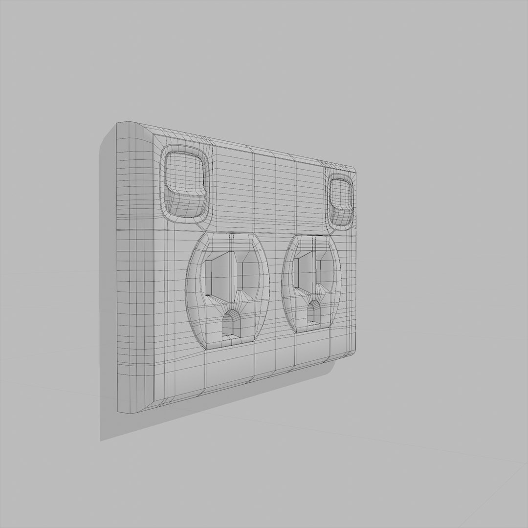 Power Outlets 3D - TurboSquid 1522045