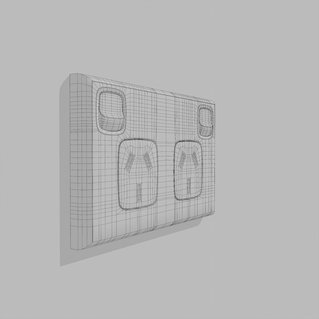 Power Outlets 3D - TurboSquid 1522045
