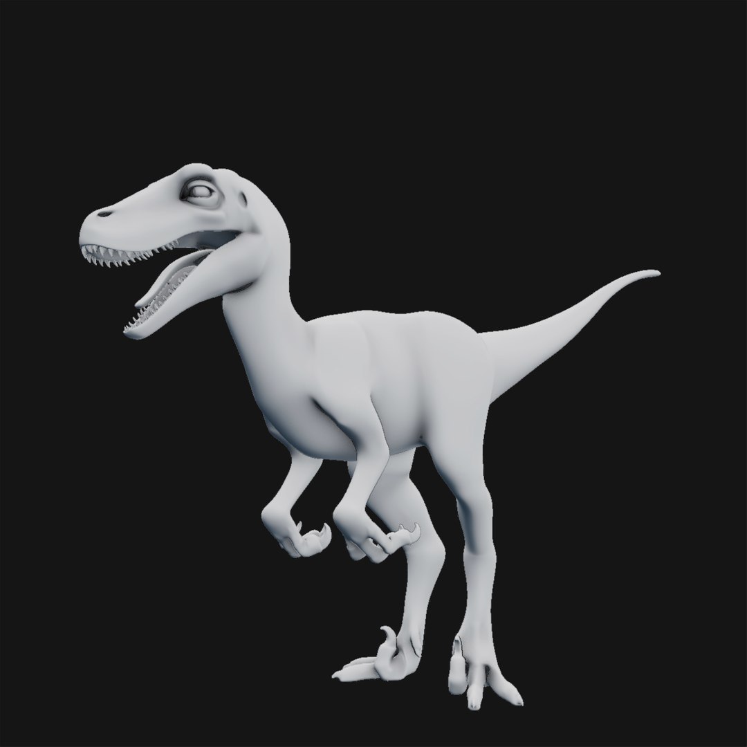 Free Raptor Dinosaur Model - TurboSquid 1538088