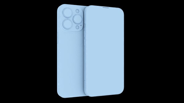 3D model Apple iPhone 13 Pro Silver - TurboSquid 1806735