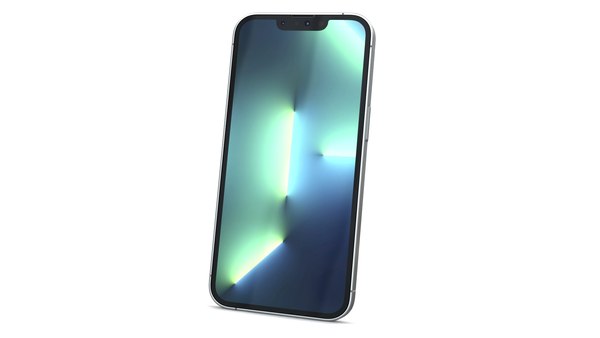3D model Apple iPhone 13 Pro Silver - TurboSquid 1806735