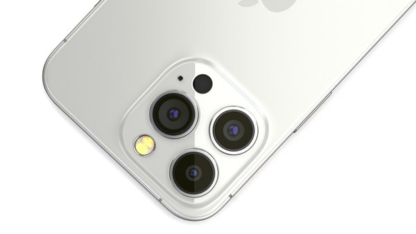 3D model Apple iPhone 13 Pro Silver - TurboSquid 1806735