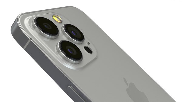3D model Apple iPhone 13 Pro Silver - TurboSquid 1806735