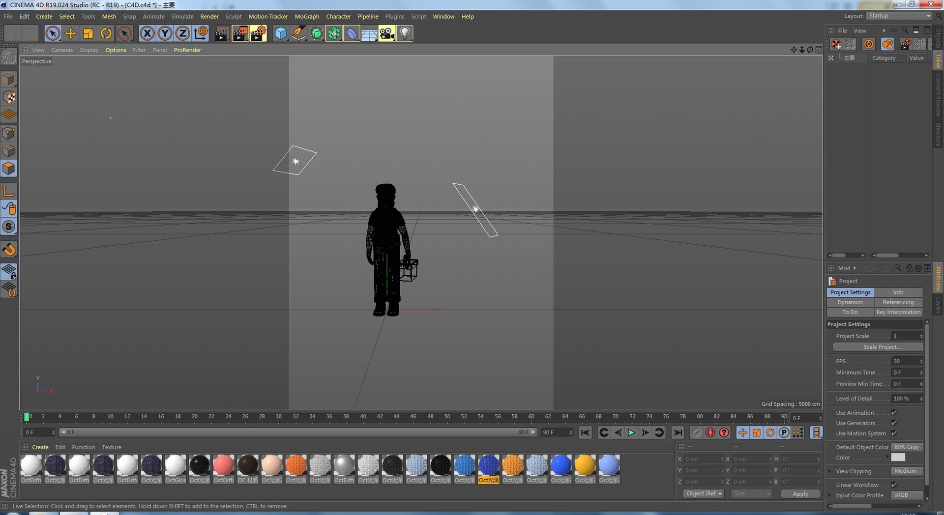 3D C4D Cartoon Worker - TurboSquid 2039379