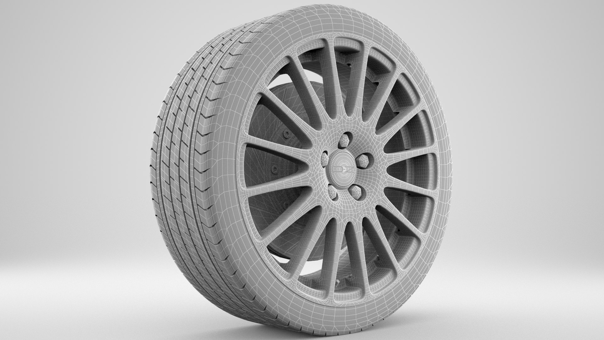3D Model Rim Oz Racing - TurboSquid 1345736