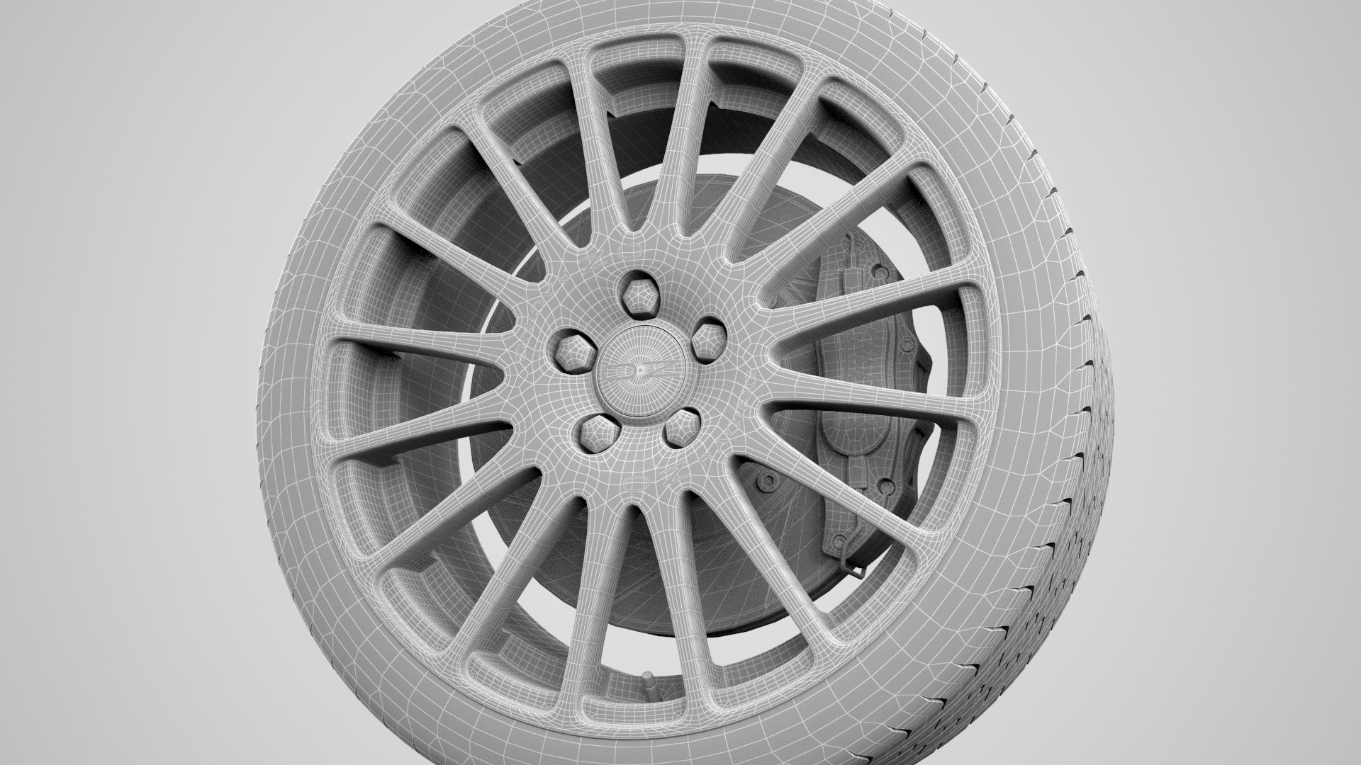 3D Model Rim Oz Racing - TurboSquid 1345736