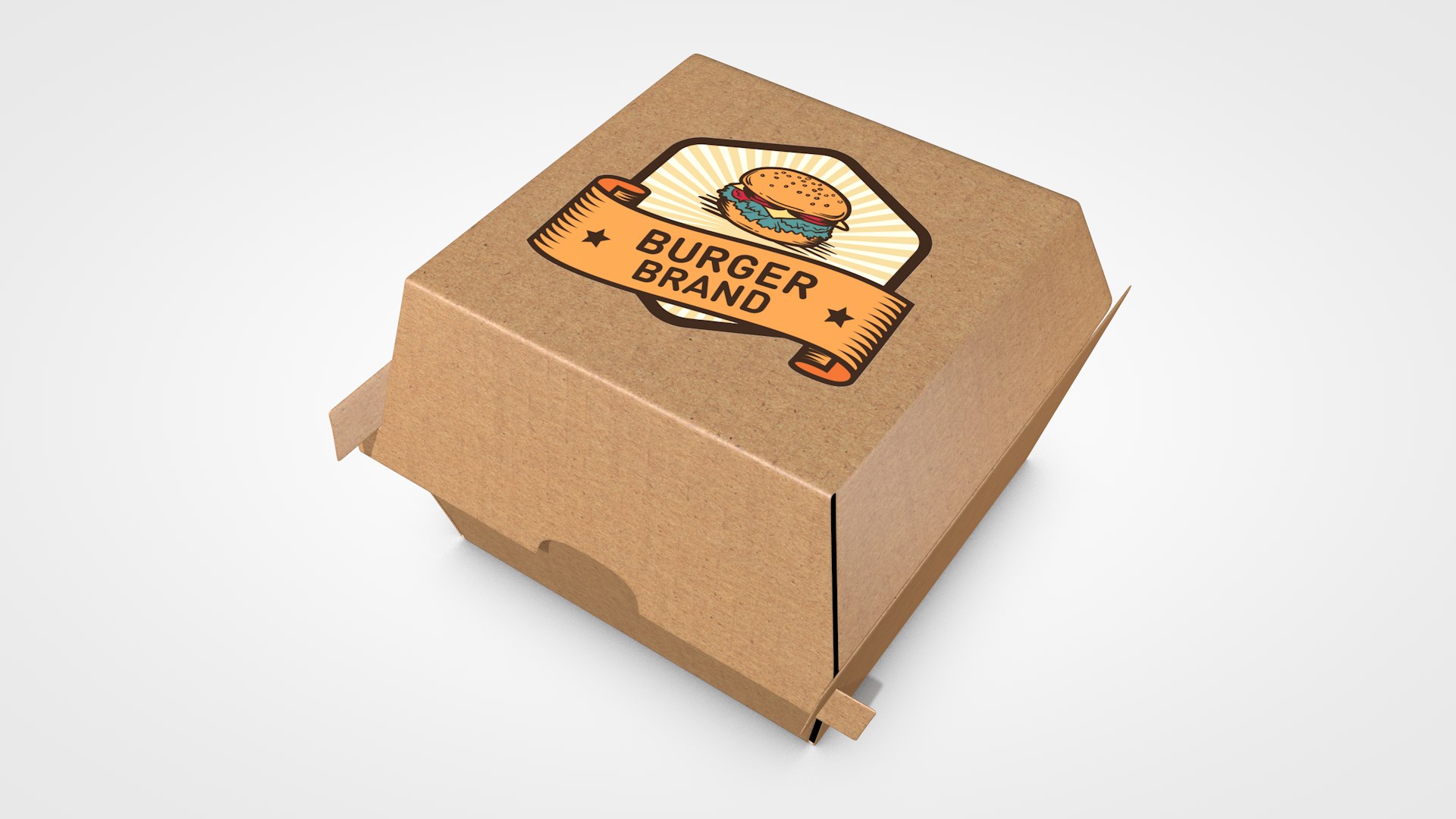 Burger Box 3D Model - TurboSquid 1581371